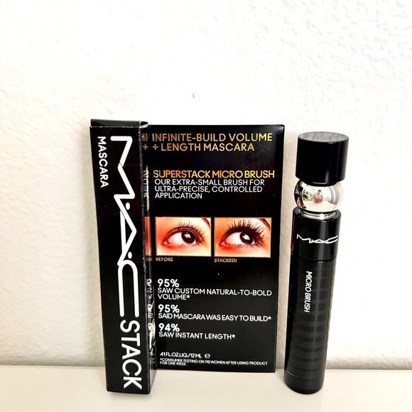 MAC Cosmetics | Makeup | Mac Stack Infinite Build Volume Length Mascara ...